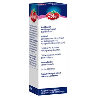 Abtei Baldrian Beruhigungstropfen 100 ml - Shop Apotheke