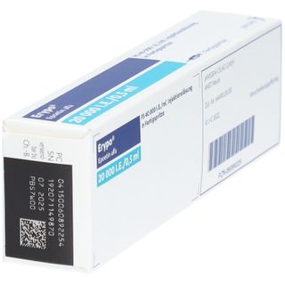 ERYPO® FS 2000 I.E./0,5 ml 0,5 ml mit dem E-Rezept kaufen - Shop Apotheke