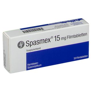 Spasmex® 15 mg 30 St mit dem E-Rezept kaufen - Shop Apotheke