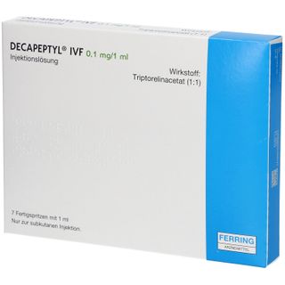 Decapeptyl Ivf 0,1 mg/1 ml 7 St mit dem E-Rezept kaufen - Shop Apotheke
