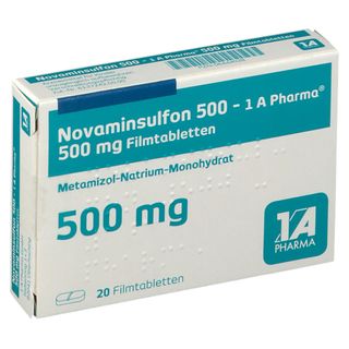 Novaminsulfon 500 1A Pharm 20 St mit dem E-Rezept kaufen - Shop Apotheke