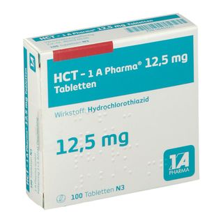 Hct 1A Pharma® 12.5Mg l 100 St mit dem E-Rezept kaufen - Shop Apotheke