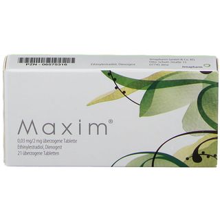Maxim® 0,030 mg/2 mg 21 St mit dem E-Rezept kaufen - Shop Apotheke