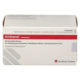Ambene® Parenteral 400 mg 50 St mit dem E-Rezept kaufen - Shop Apotheke