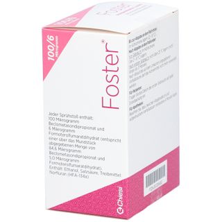 Foster® 100/6 µg Druckgasinhalation 2 St mit dem E-Rezept kaufen - Shop ...