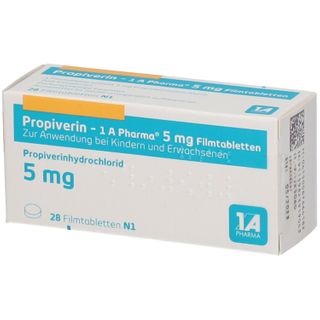 Propiverin - 1 A Pharma® 5 mg 28 St mit dem E-Rezept kaufen - Shop Apotheke