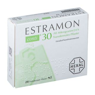 ESTRAMON conti® 30/95 µg/24 Stunden 24 St mit dem E-Rezept kaufen ...