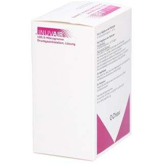 Inuvair® 100/6 µg 2 St mit dem E-Rezept kaufen - Shop Apotheke