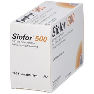 Siofor® 500 120 St mit dem E-Rezept kaufen - Shop Apotheke