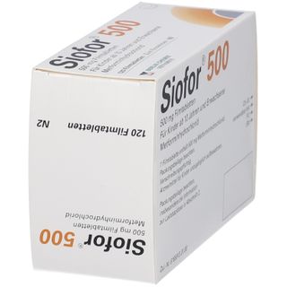 Siofor® 500 120 St mit dem E-Rezept kaufen - Shop Apotheke