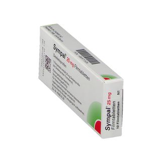 Sympal® 25 mg 10 St mit dem E-Rezept kaufen - Shop Apotheke