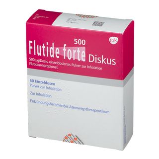 Flutide® forte 500 Diskus® 60 St mit dem E-Rezept kaufen - Shop Apotheke