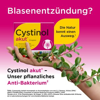 Cystinol akut bei akuter Blasenentzündung & Harnwegsinfektion 100 St ...
