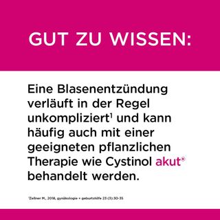 Cystinol akut bei akuter Blasenentzündung & Harnwegsinfektion 100 St ...
