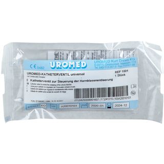 Uromed Katheterventil Universal 1 St - Shop Apotheke