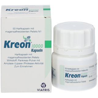Kreon® 10 000 Kapseln 50 St - Shop Apotheke