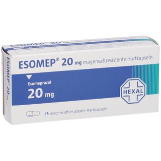 ESOMEP® 20 mg 15 St mit dem E-Rezept kaufen - Shop Apotheke