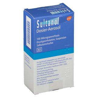 Sultanol® 100 µg/Dosis 1 St mit dem E-Rezept kaufen - Shop Apotheke