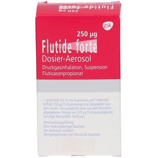 Flutide® forte 250 µg 1 St mit dem E-Rezept kaufen - Shop Apotheke