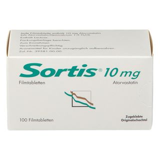 Sortis® 10 mg 100 St mit dem E-Rezept kaufen - Shop Apotheke