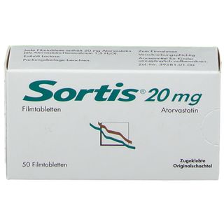 Sortis® 20 mg 50 St mit dem E-Rezept kaufen - Shop Apotheke