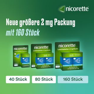 nicorette Lutschtablette freshmint 2 mg Nikotin zum Rauchen aufhören ...