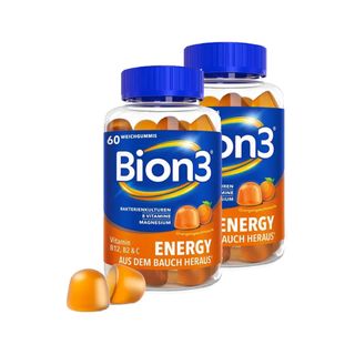 Bion3® Energy Weichgummis, Multivitamine mit Bakterienkulturen, Vitamin ...