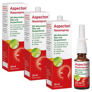 Aspecton® Nasenspray 1,5 % 3x20 ml - Shop Apotheke