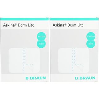 ASKINA® Derm Lite Transparentverb. 10x12 cm steril 2x10 St - Shop Apotheke