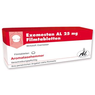 Exemestan AL 25 mg 30 St mit dem E-Rezept kaufen - Shop Apotheke