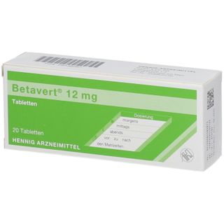 Betavert® 12 mg 20 St mit dem E-Rezept kaufen - Shop Apotheke