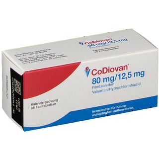 CoDiovan® 80 mg/12,5 mg 98 St mit dem E-Rezept kaufen - Shop Apotheke
