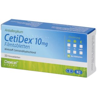 CetiDex® 10 mg 50 St - Shop Apotheke