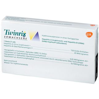 Twinrix Erwachsene 10x1 St mit dem E-Rezept kaufen - Shop Apotheke