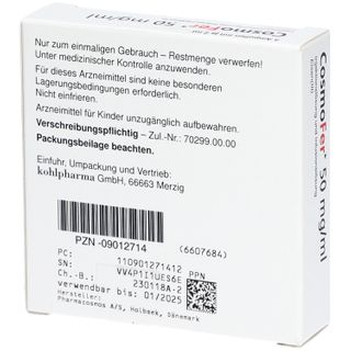Cosmofer 50 mg/ml 5x2 ml mit dem E-Rezept kaufen - Shop Apotheke