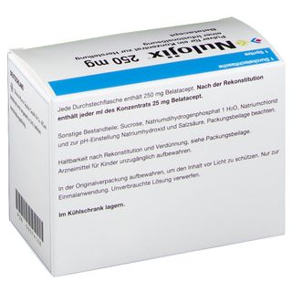 Nulojix™ 250 mg 1x250 mg mit dem E-Rezept kaufen - Shop Apotheke