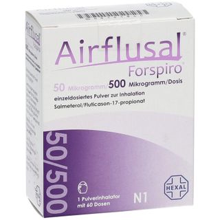 Airflusal® Forspiro® 50 µg/500 µg/Dosis 1 St mit dem E-Rezept kaufen ...