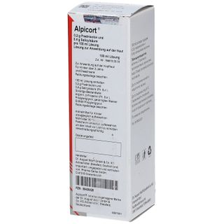 Alpicort® Lösung 100 ml mit dem E-Rezept kaufen - Shop Apotheke