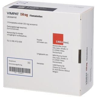 VIMPAT® 150 mg 168 St mit dem E-Rezept kaufen - Shop Apotheke