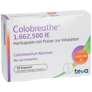 Colobreathe® 1.662.500 I.E. 56 St mit dem E-Rezept kaufen - Shop Apotheke