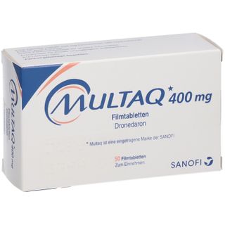 Multaq 400 mg 50 St mit dem E-Rezept kaufen - Shop Apotheke