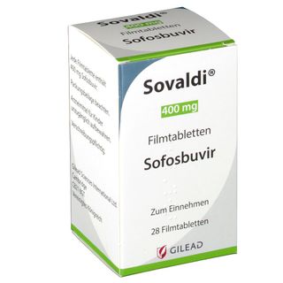 Sovaldi® 400 mg 28 St mit dem E-Rezept kaufen - Shop Apotheke