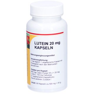 Lutein 20 mg 90 St - Shop Apotheke