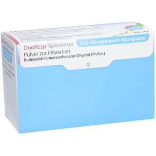 DuoResp® Spiromax® 320 µg/9 µg 3 St mit dem E-Rezept kaufen - Shop Apotheke