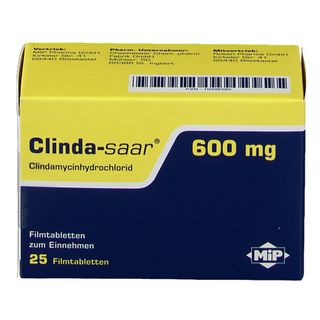 Clinda-saar® 600 mg 25 St mit dem E-Rezept kaufen - Shop Apotheke