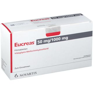 Eucreas® 50 mg/1000 mg 3x60 St mit dem E-Rezept kaufen - Shop Apotheke