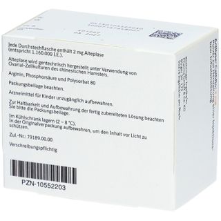 Actilyse® Cathflo 2 mg 5 St mit dem E-Rezept kaufen - Shop Apotheke