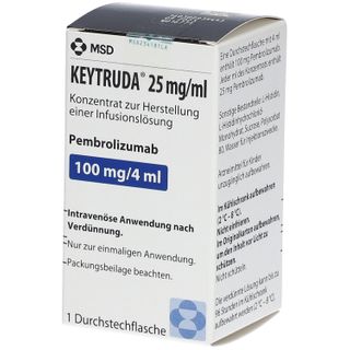 KEYTRUDA® 25 mg/ml 4 ml mit dem E-Rezept kaufen - Shop Apotheke