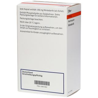 OFEV 150 mg 60 St mit dem E-Rezept kaufen - Shop Apotheke