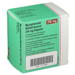 Mycophenolat Mofetil 250Mg 100 St mit dem E-Rezept kaufen - Shop Apotheke